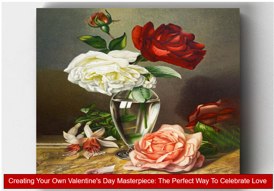How to Create a Valentine’s Day Art Masterpiece at Home