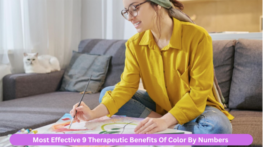 9 Therapeutic Benefits of Color by Numbers for Adults